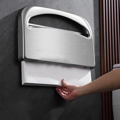China 304 Stainless Steel Wall-Mounted Commercial Toilet Lid Dispenser 200mm Waterproof for sale