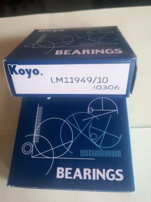 China JAPAN KOYO bearing taper roller bearing LM11949/10 bearing 19.05mm* 45.237mm* 15.49mm export all over the world for sale