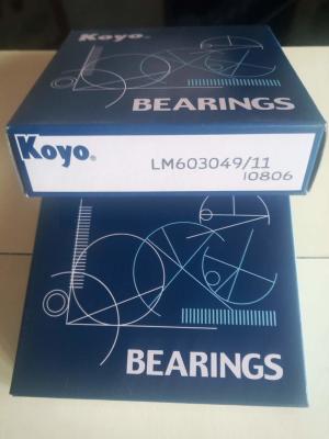 China JAPAN KOYO bearing taper roller bearing LM603049/11 bearing 45.242mm* 77.788mm* 19.842mm export all over the world for sale