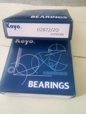 China JAPAN KOYO bearing taper roller bearing 02872/20 bearing 28.575mm* 73.025mm* 22.225mm export all over the world for sale