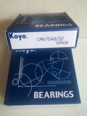 China JAPAN KOYO bearing taper roller bearing LM67048/10 bearing 31.75mm* 59.131mm* 15.875mm export all over the world for sale