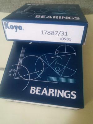 China JAPAN KOYO bearing taper roller bearing 17887/31 bearing 45.23mm* 79.98mm* 19.85mm export all over the world for sale