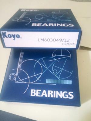 China JAPAN KOYO bearing taper roller bearing LM603049/12 bearing 45.2mm* 77.79mm* 19.8mm export all over the world for sale