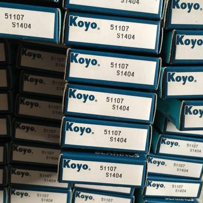 China JAPAN KOYO THRUST BALL BEARING 51107 BEARING 35mm*52mm*12mm exporting all over the world for sale
