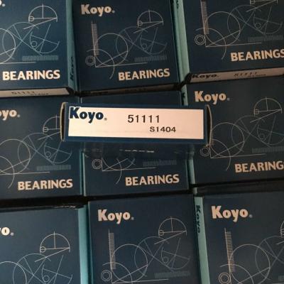China JAPAN KOYO THRUST BALL BEARING 51111 BEARING 55mm*78mm*16mm exporting all over the world for sale