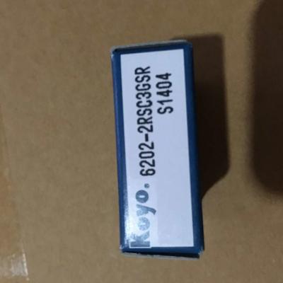 China JAPAN KOYO deep groove ball bearing 6202 2RS C3 bearing for sale