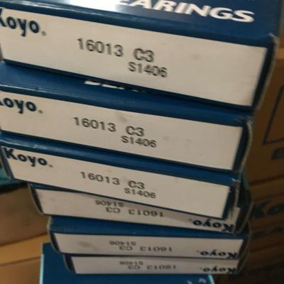 China JAPAN KOYO deep groove ball bearing 16013 C3 bearing 60mm*100mm*11mm exporting to all over the world for sale