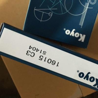China JAPAN KOYO deep groove ball bearing 16015 C3 bearing 75mm*115mm*13mm exporting to all over the world for sale