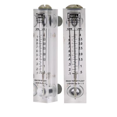 China LZM Series Panel Flow Meter 0.1-45 GPM Range with ±4% Accuracy for Water Treatment Systems for sale