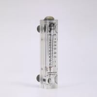 China LZM Series Panel Flow Meter 0.1-45 GPM Range with ±4% Accuracy for Water Treatment Systems for sale