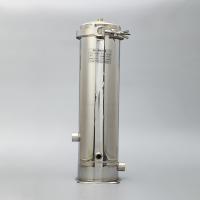China Stainless Steel Multi-Cartridge Filter Housing 10-40 Inch with 0.8MPa Pressure Rating for sale