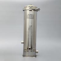 China Stainless Steel Multi-Cartridge Filter Housing 10-40 Inch with 0.8MPa Pressure Rating for sale