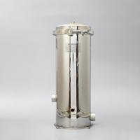China Stainless Steel Multi-Cartridge Filter Housing 10-40 Inch with 0.8MPa Pressure Rating for sale