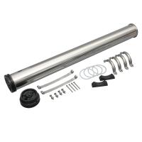 China 4x40 Inch Stainless Steel RO Membrane Housing for Water Purification Systems - Ground and Tap Water Applications for sale