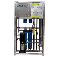 China Industrial Reverse Osmosis Water Treatment System 250LPH Capacity 0.75KW Power Stainless Steel RO Filter for sale
