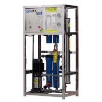 China Industrial Reverse Osmosis Water Treatment System 250LPH Capacity 0.75KW Power Stainless Steel RO Filter for sale