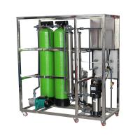 China 0.5 Ton Water Treatment Filter System 500LPH Capacity 2.6kW Power SS304 Membrane Vessel for sale