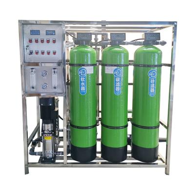 China 0.5 Ton Water Purification System with 1000LPH Capacity and 2.6kW Power for Industrial & Commercial Use for sale