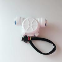 China YF-S402B Hall Flowmeter Water Flow Sensor 0.3-6L/Min Range 1/4 Inch Connection 3.5-24V DC for sale