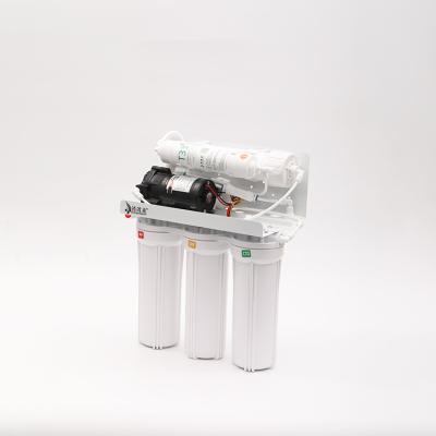 China 7-Stage Reverse Osmosis Water Filter System with 0.19L/min Flow Rate and 0.0001μm Precision for Home & Office Use for sale