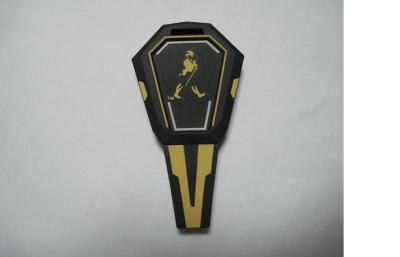 China Car Key Shape 32GB PVC USB Flash Drive Silk Screen USB Flash Stick for sale