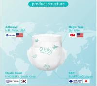 China Q.KISS DIARY chemical free disposable diapers for sale