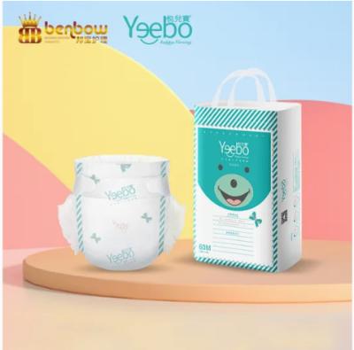 China Free sample wholesale disposable diaper in baby diaper manufacture for sale