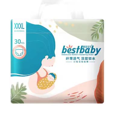 China Thin and dry surface breathable baby pant diaper with Bestbaby diaper for sale