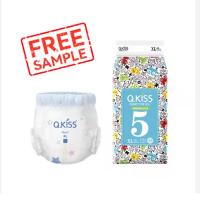 China Q.Kiss Diaper Refreshing and Comfortable Big Waist Circumference for Newborns Baby for sale