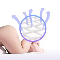 China OEM Wholesale Breathable Film High Absorbability Infant Diaper Disposable Baby Diapers for sale
