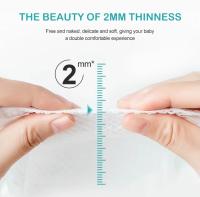 China Hot sell economic baby Non-woven fabric close fitting waist circumference magic tape diapers for sale