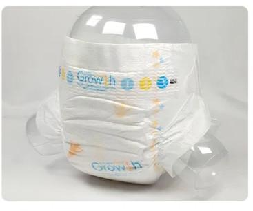 China Disposable baby magic tape diapers wholesale price with Growth Diaper for sale