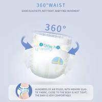 China Tape Diaper Breathable Backsheet Cotton Pampering Disposable Baby Diaper for sale