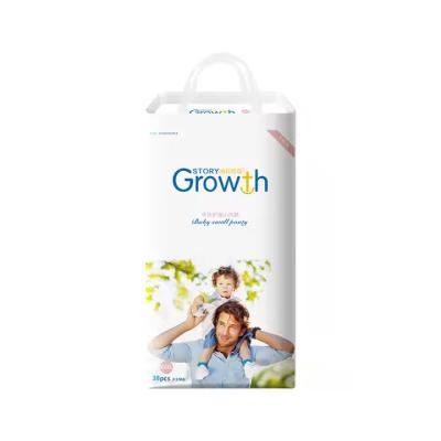 China Factory Supplier High Quality Magic Tape Non-woven Fabric Disposable Baby Diaper for sale