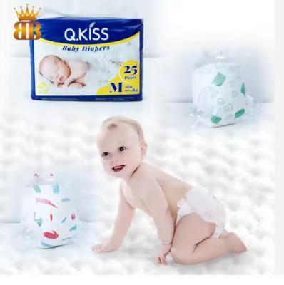 China OEM factory export disposable Baby pants diapers wholesale A grade quality and soft breathable baby pull-up diapers for sale