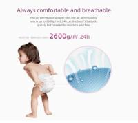 China Disposable Baby Diapers Cotton Material Ultra Thin and Dry Surface Baby Tape Diapers for sale