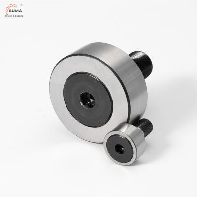 China CF Series Cylindrical Outer Ring Slot Type Flat Cam Follower CF24 CF24UU for sale