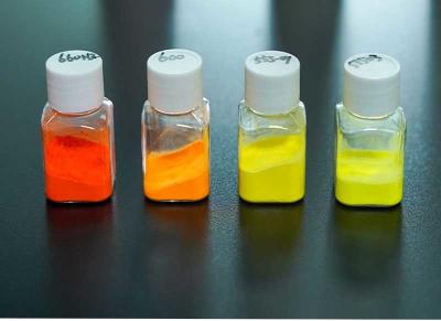 China Custom Green LED Phosphor Powder with Temperature Resistance Up to 500°C and High Luminous Efficiency for Automotive Lighting for sale