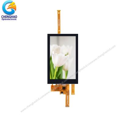 China WVGA Small LCD Touch Screen 4.3inch All Viewing Angle IPS TFT Display for sale