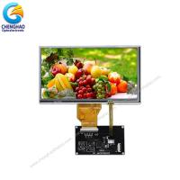 China Touch Screen 7 Inch 800*480 LCD Display Module With Resistive Touch Panel for sale