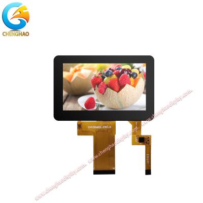 China 4.3 Inch 480x272 TFT LCD Touch Screen 24 Bit Parallel RGB Interface for sale