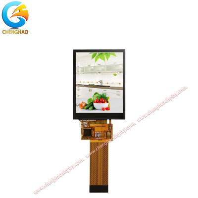 China 4 Line 8bits SPI 240x320 TFT LCD Screen 2 Inch Free Viewing Angle With I2C PCAP TP for sale