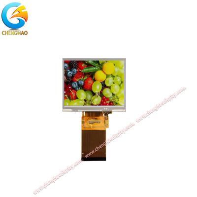China 3.5'' High Contrast Ratio Customized LCD Resistive Touch Screen 320x240 Pixles for sale