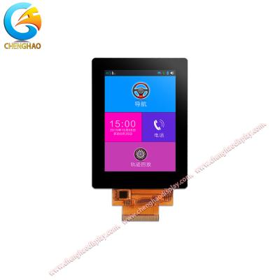 China 6 O'Clock Viewing Direction TFT LCD Touch Display 3.5 Inch 50 Pins for sale