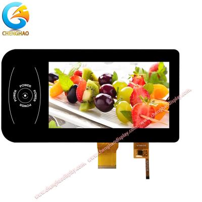 China Capacitive 7.0 Inch Small LCD Touch Screen 1024*600 Pixels RGB Interface for sale