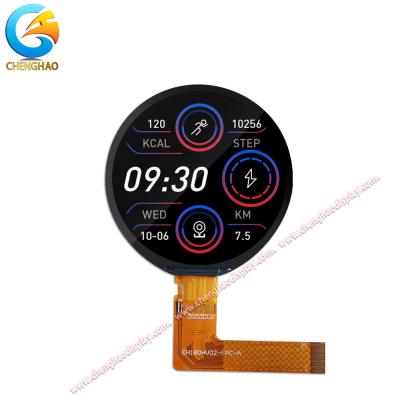 China 1.8'' Round TFT LCD Display With ST 77916 Driver IC Ultra-wide Temperature for sale