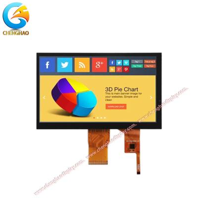China 7-Inch IPS TFT LCD Display Module 1024x600 I2C Touch Interface 500 Cd/m2 Backlight for sale