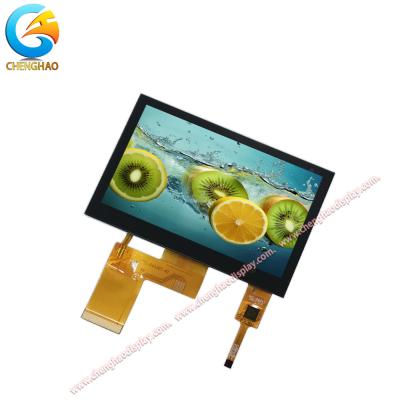 China 480x272 Resolution 4.3 Inch LCD Display Module TFT Capacitive Touchscreen Normally Black Display Mode High Temperature Range for sale