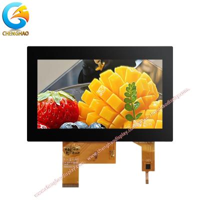 China 800x480 Pixels 7inch Capacitive Touch Display Perfect for Smart Home -30 80C for sale
