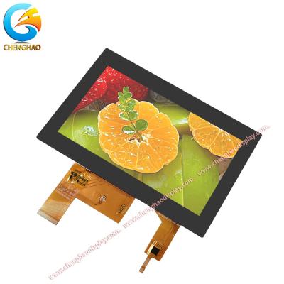 China Ips Display Supplier 7 Inch Industrial Lcd Screen With High Sensitivity Capacitive Touch for sale